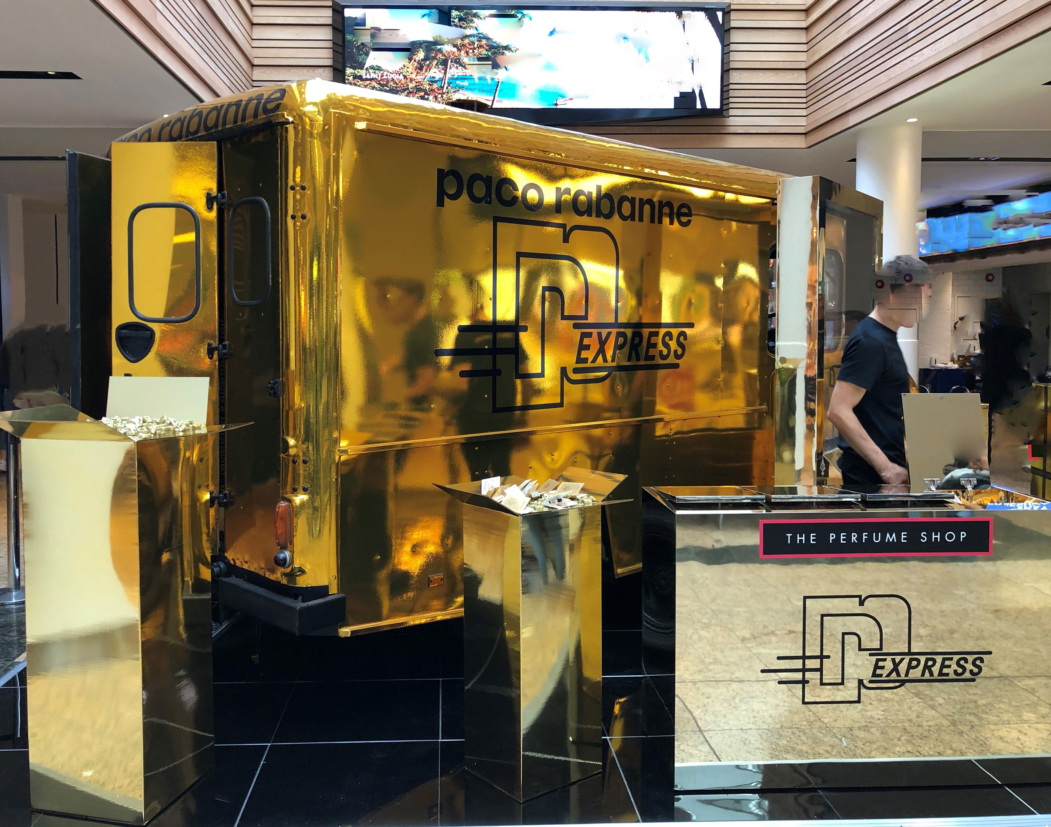 Paco Rabanne - Bespoke Displays | Perudo Realisations Ltd