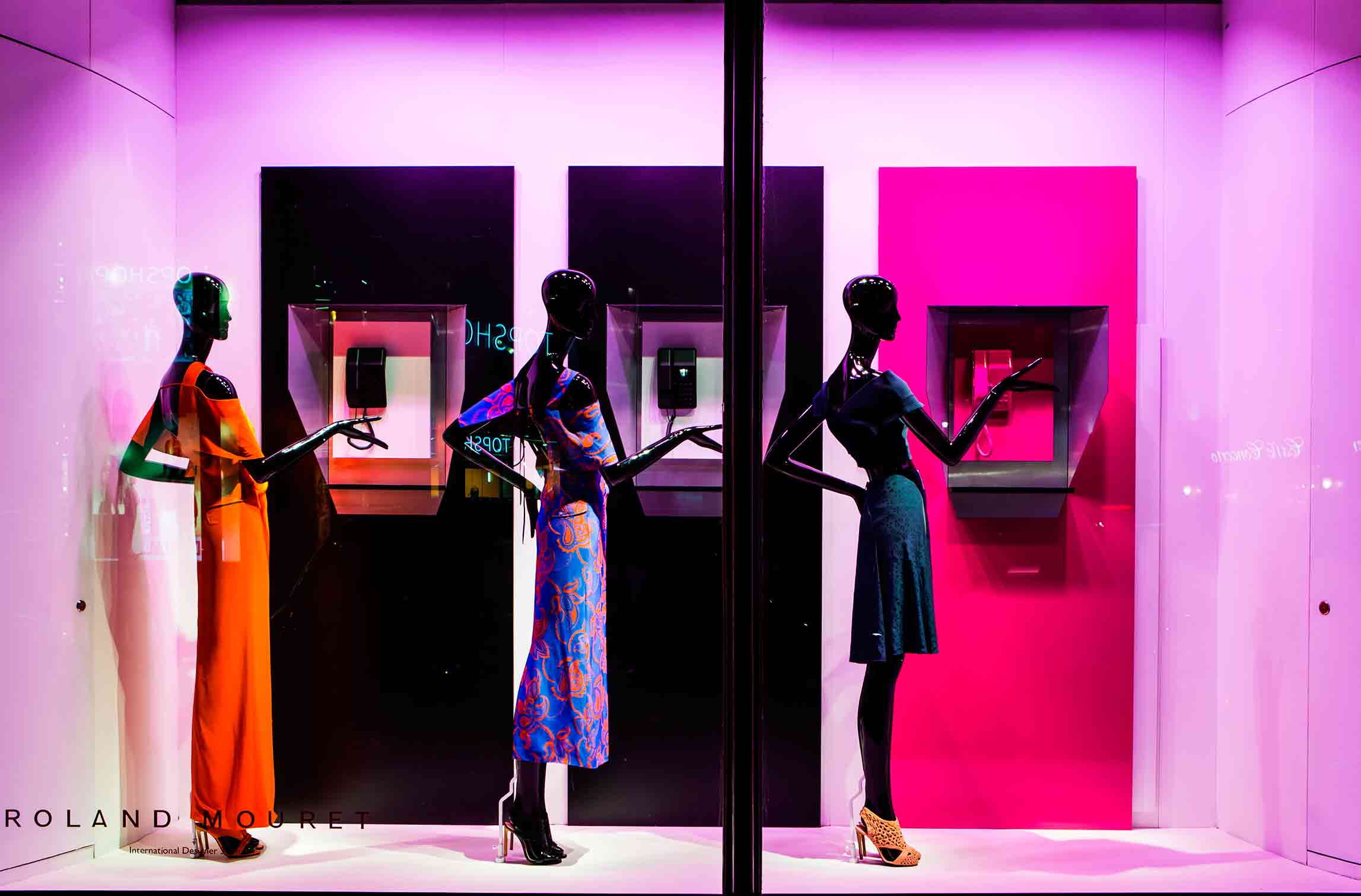 Harrods LFW Retail Displays | Perudo Realisations Ltd